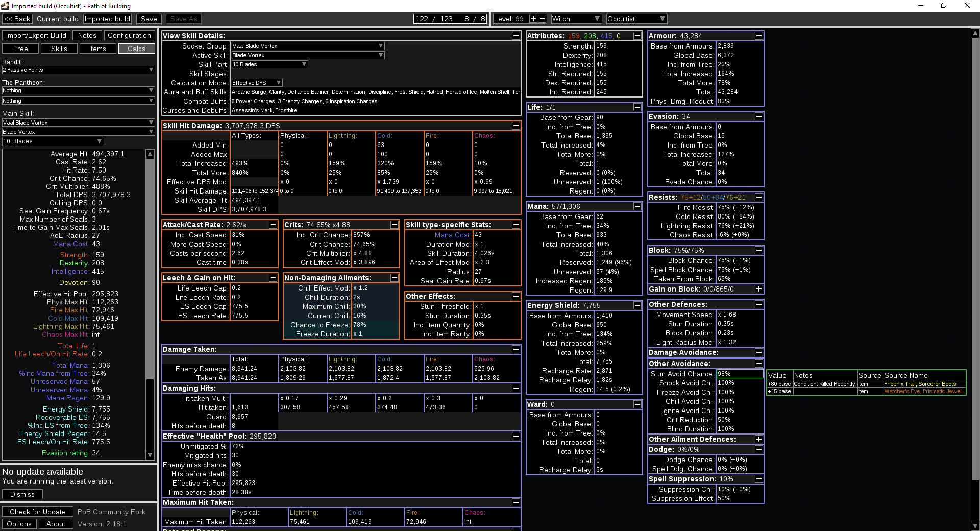 Anomalous Determination doesn't grant Stunt Avoidance properly · Issue #4501 ...