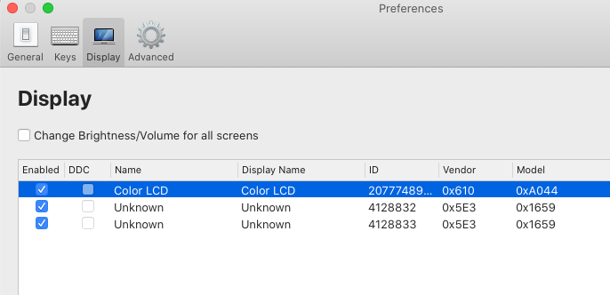Not Working on Macbook Pro screen with Catalina 10.15.7 · Issue #366 ...