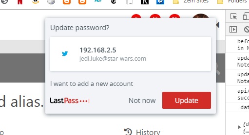 Input swal with password creates chrome alert and triggers password ...