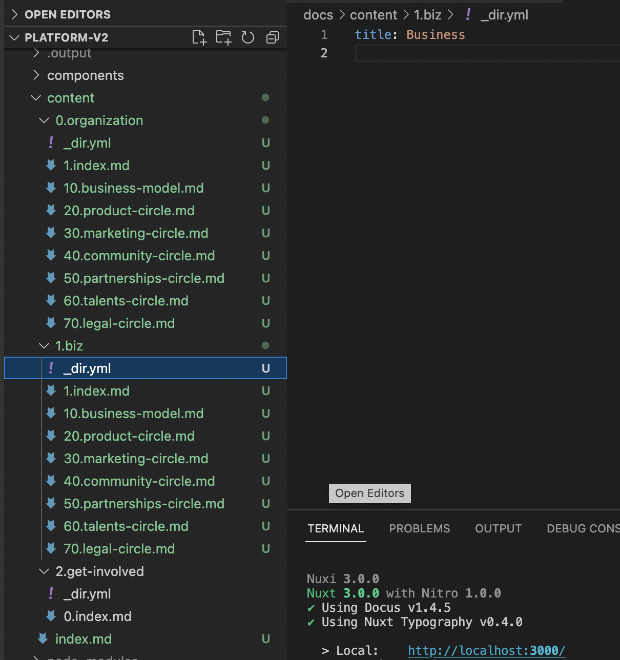 sidebar will be generated incorrectly · Issue #732 · nuxt-themes/docus ...
