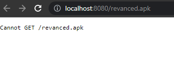 cant download the file after building · Issue #181 · reisxd/revanced-builder · GitHub