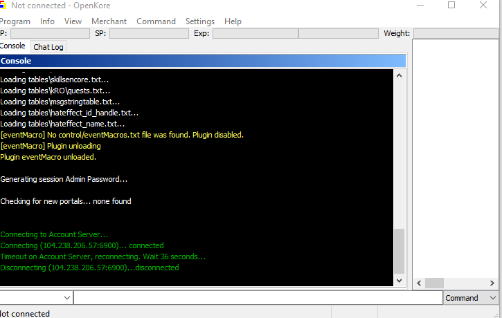 ASking for help on extracting Receive packets using PEEK · Issue #1025 · OpenKore/openkore · GitHub