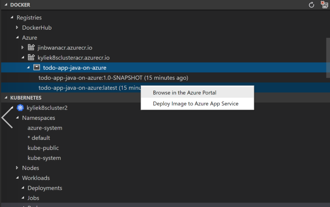 Feature Add Deploy To Kubernetes Cluster To Docker Extension