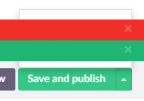 Don't hide the actions menu behind notifications · Issue #9518 · umbraco/Umbraco-CMS · GitHub