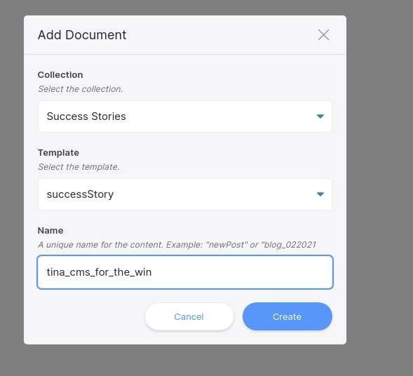 Cannot create/delete documents · Issue #251 · tinacms/tina-graphql-gateway · GitHub