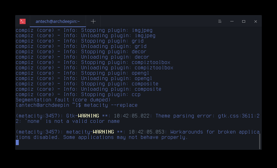 Compiz on archdeepin · Issue #946 · linuxdeepin/developer-center · GitHub