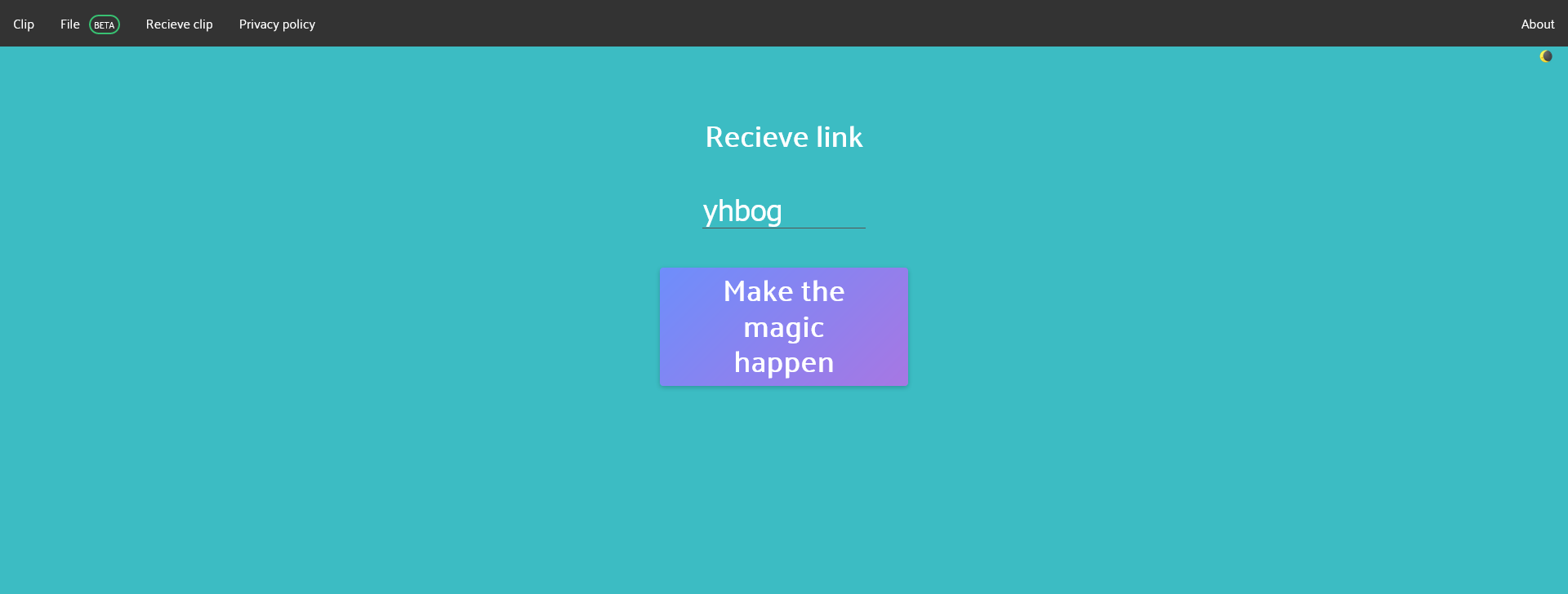 GitHub - thinkverse/Interclip: A clipboard and file sharing tool