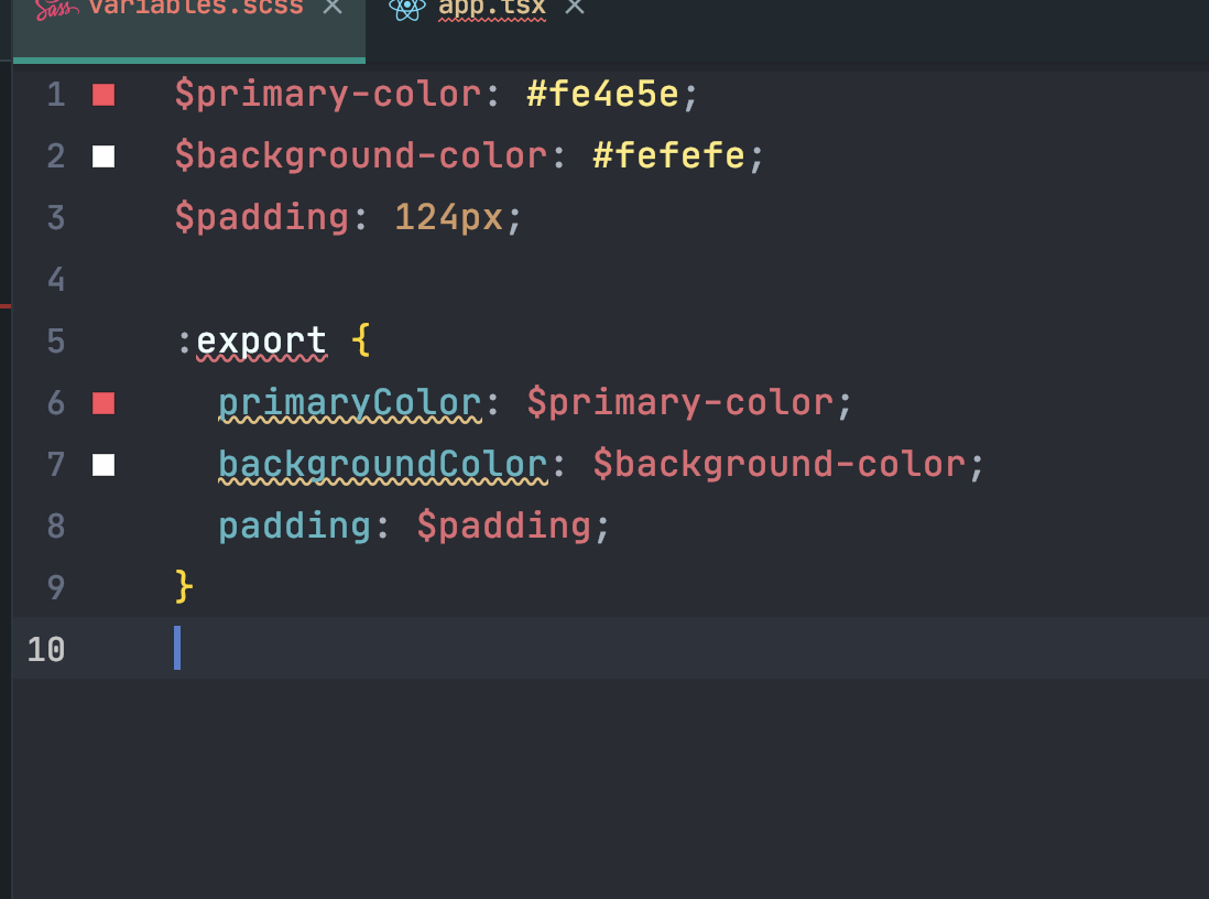 React Export Scss Variables Doesnt Work · Issue 2829 · Nrwlnx · Github