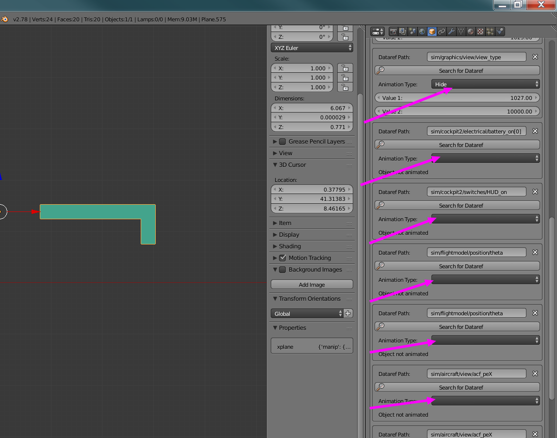 HIDE animation values hidden · Issue #288 · X-Plane/XPlane2Blender · GitHub