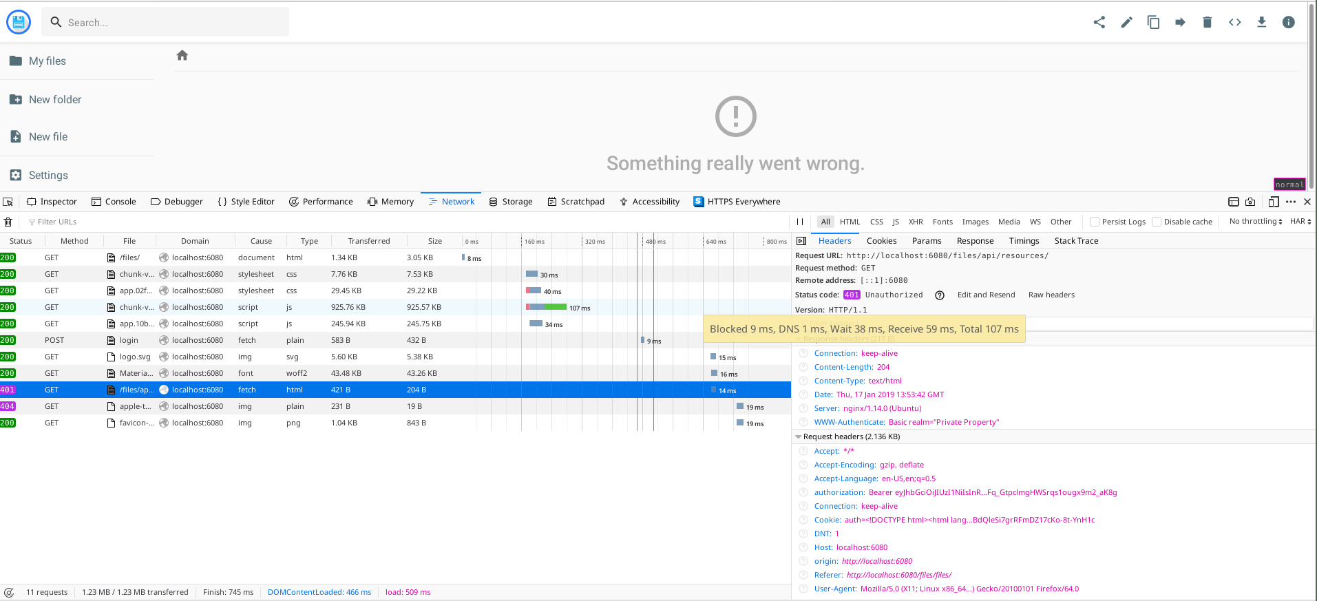 Can't use external authentication method · Issue #634 · filebrowser/filebrowser · GitHub