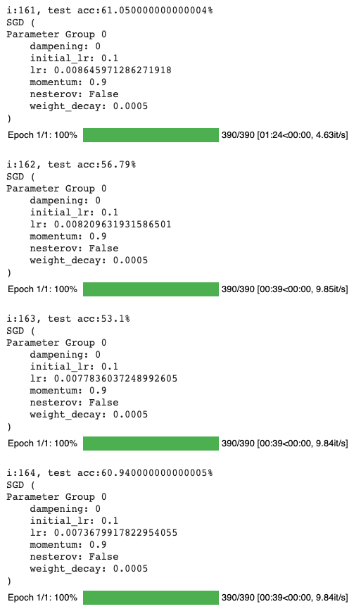 PyTorchClassifier fit function and fit_generator function give different result. · Issue #1217 ...