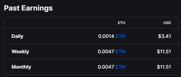 Past Earnings in Rewards Tab does not show accurate data? · Issue #142 · flexpool/frontend · GitHub