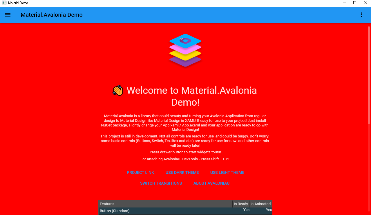 How can I override MaterialDesignDarkBackground in my app ? · Issue ...
