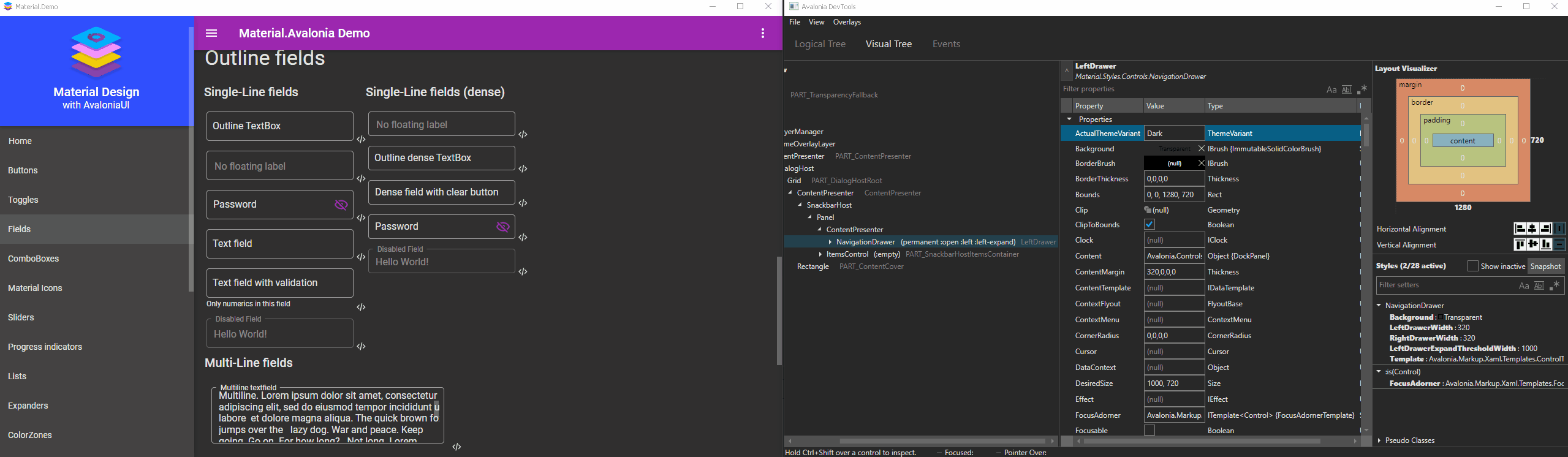 Expecting Control With Thicknesstransition In Devtools Cause A Stackoverflow Exception In Some