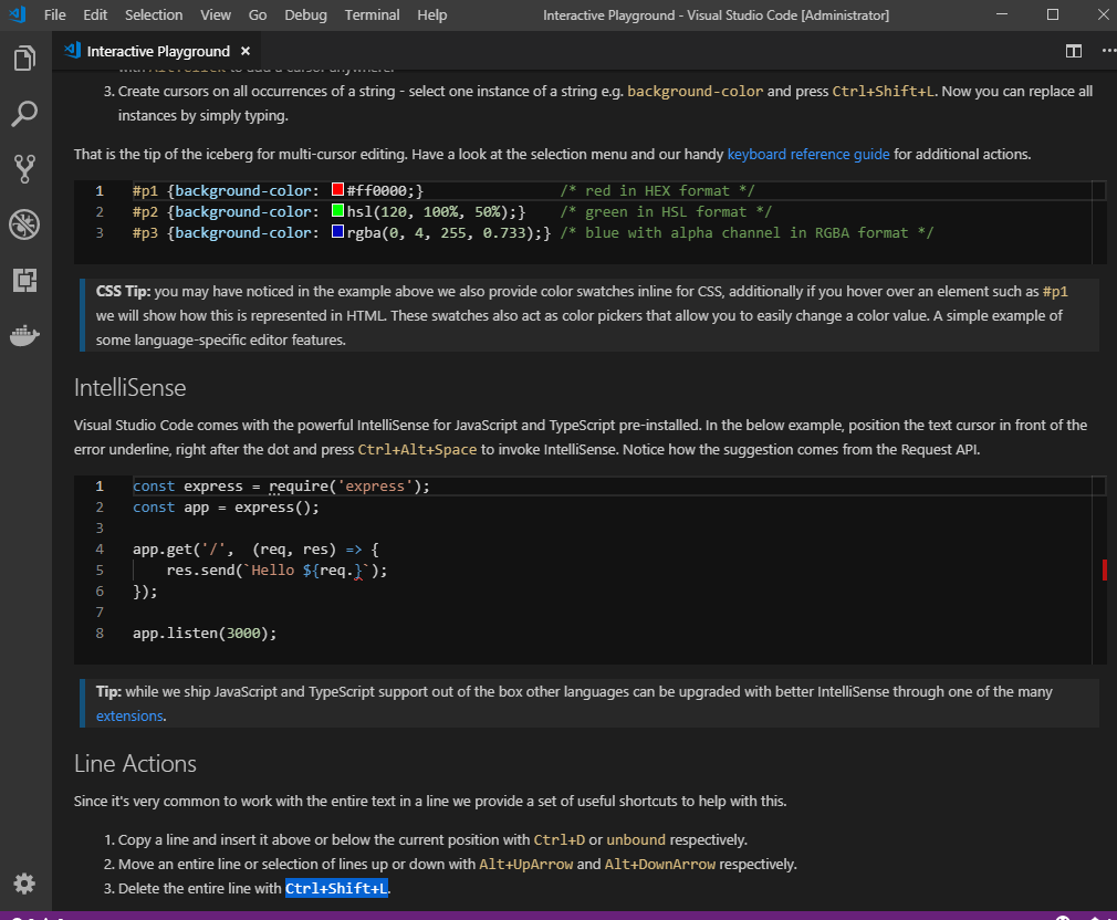 Purpose Of Shortcut Ctrl Shift L Issue 61822 Microsoft vscode GitHub