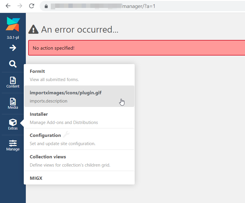 ImportX and MODX Revolution 3 · Issue #73 · modmore/importX · GitHub