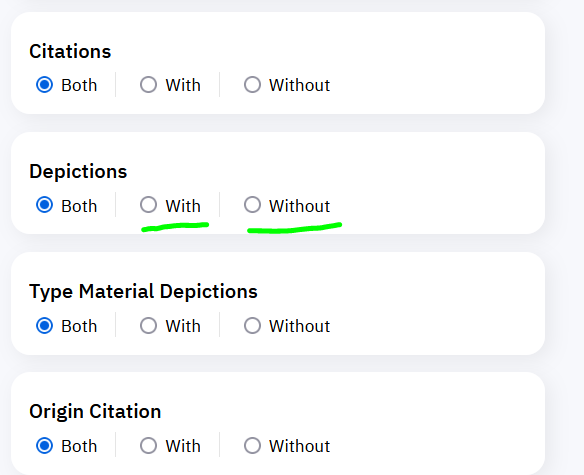 [Bug]: Filter Images with (without) Depiction option produces false positives · Issue #3395 ...