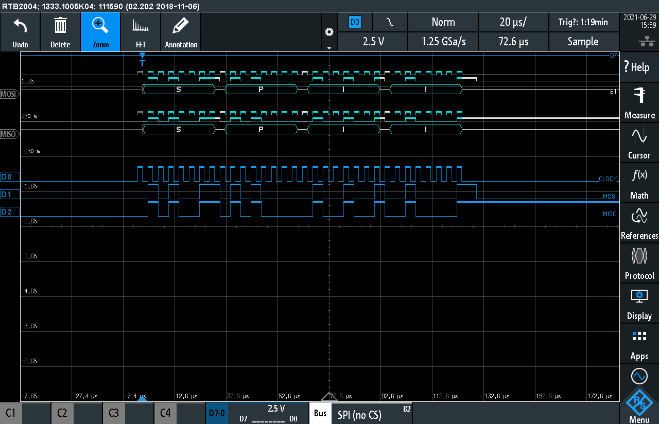 [spi_device] Only mode 0 (CPOL=0, CPHA=0) works · Issue #7136 · lowRISC/opentitan · GitHub