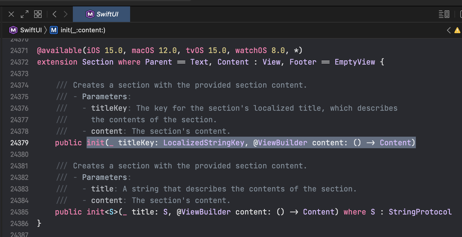 上位互換 API を自前で実装し、OSアップデート時のコストを低減する。 · YusukeHosonuma Effective-SwiftUI · Discussion #33 · GitHub