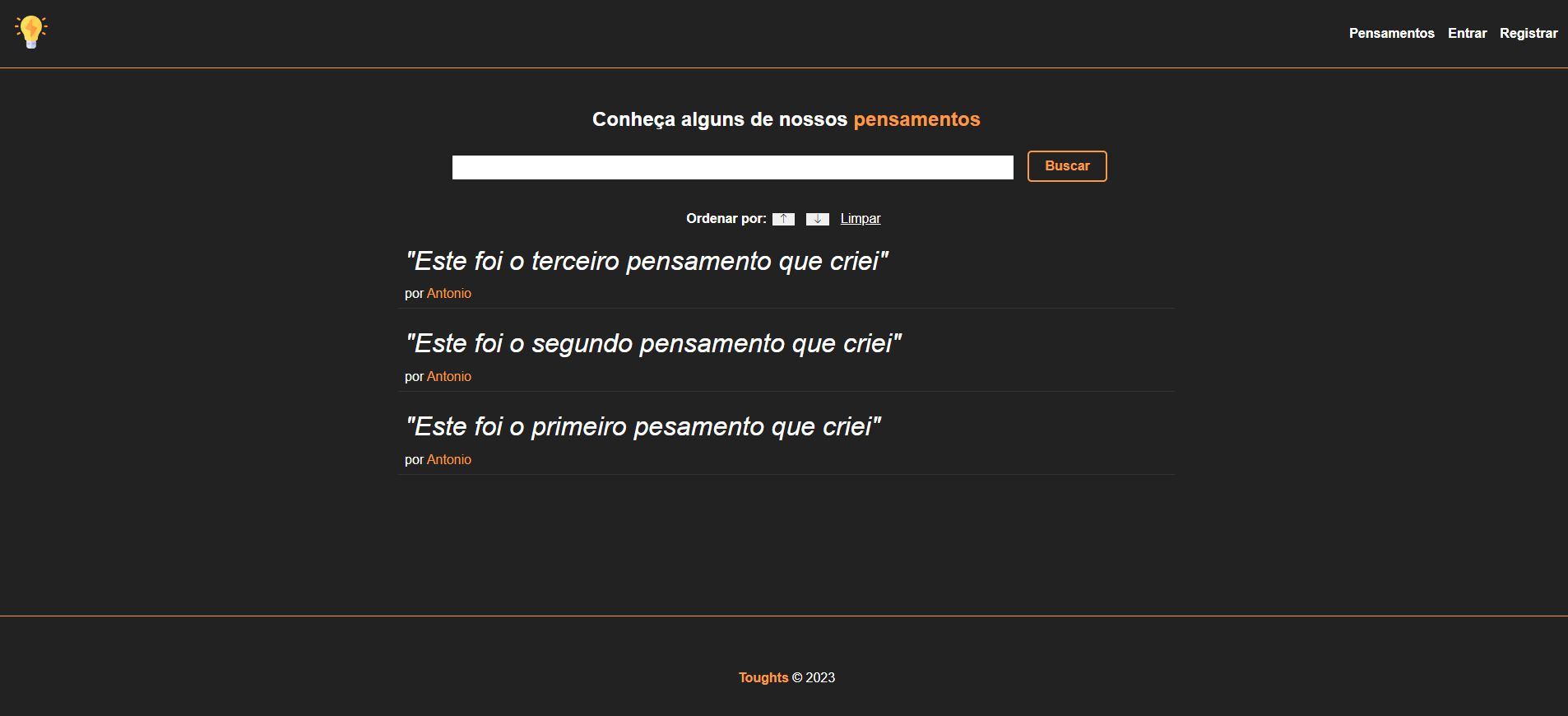 GitHub - Antonio-Elias/toughts