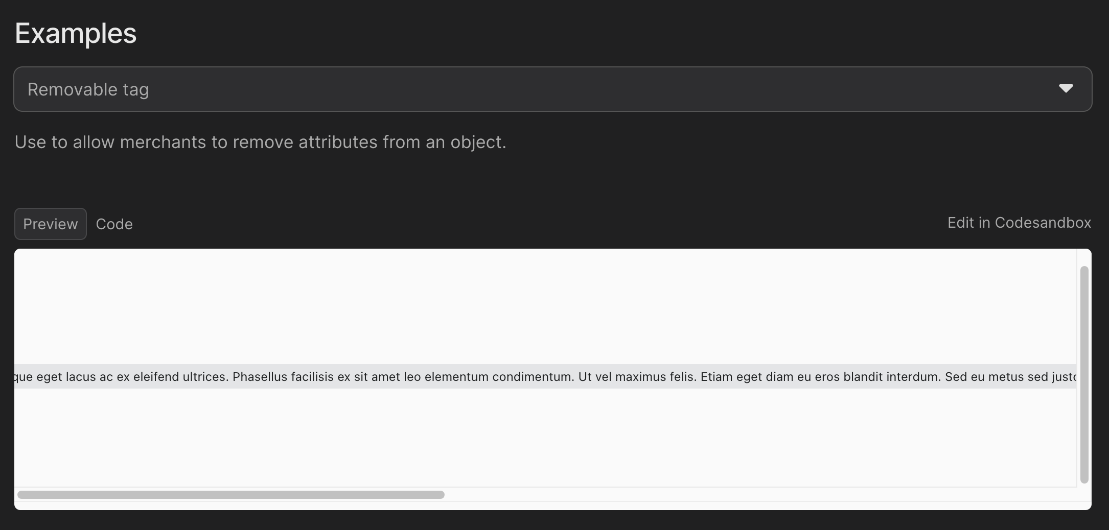 [polaris.shopify.com] Broken Tag example · Issue #6408 · Shopify/polaris · GitHub