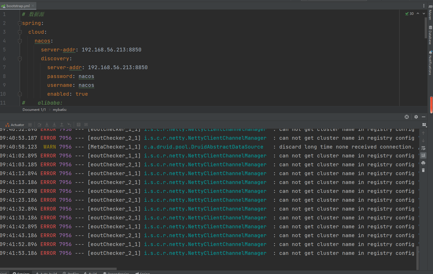 helm 部署 nacos2.1.0 代码不能访问，ui可以访问 · Issue #9075 · alibaba/nacos · GitHub