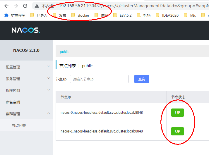 helm 部署 nacos2.1.0 代码不能访问，ui可以访问 · Issue #9075 · alibaba/nacos · GitHub