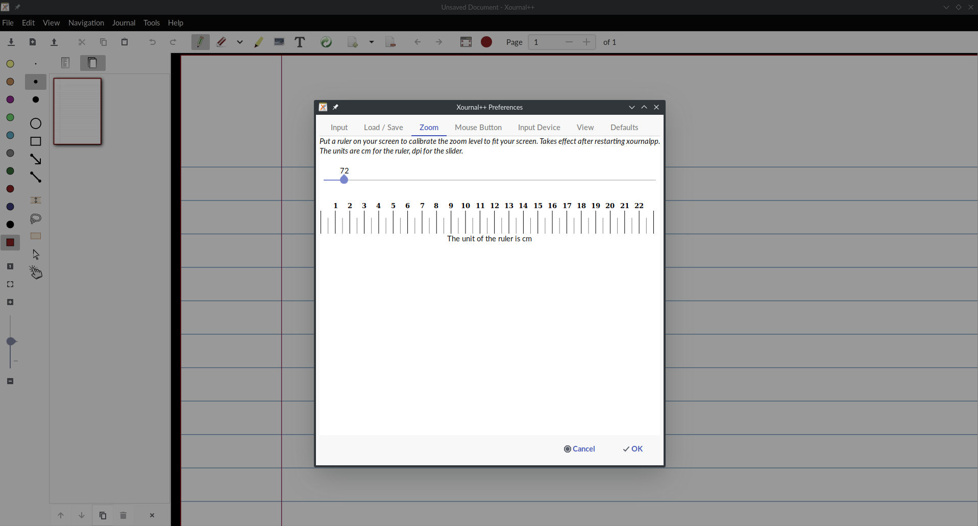 UX issue: The label for the "Draw Line" button is "Ruler" in many parts ...