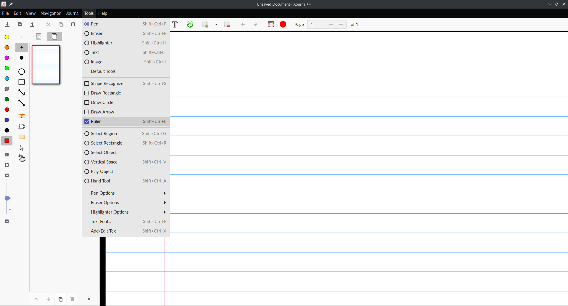 UX issue: The label for the "Draw Line" button is "Ruler" in many parts ...