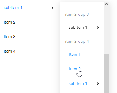 Bug displaying the "Menu.ItemGroup" component · Issue #27639 · ant ...