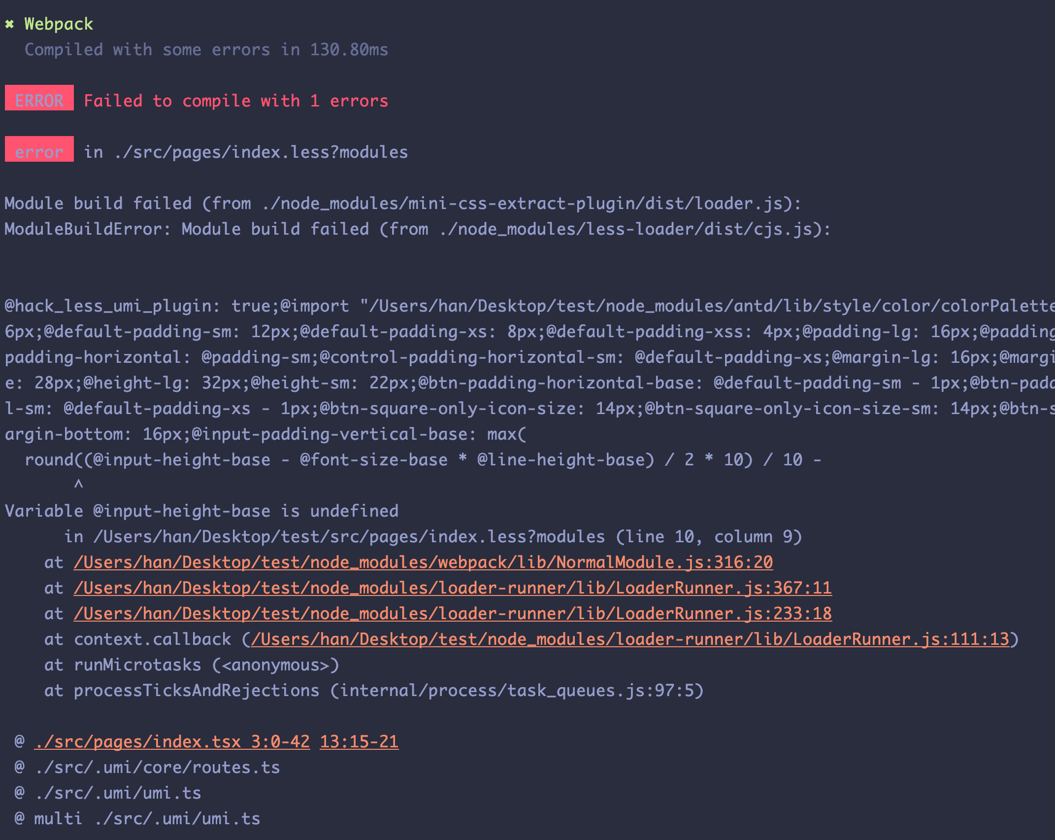 【BUG】4.1.2版本使用主题启动错误：Variable @input-height-base is undefined · Issue ...