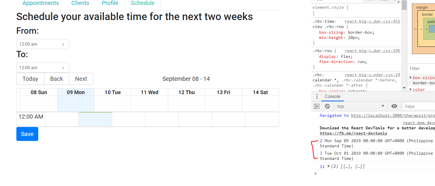 Show all hours for the days in weeks · Issue #1446 · jquense/react-big ...