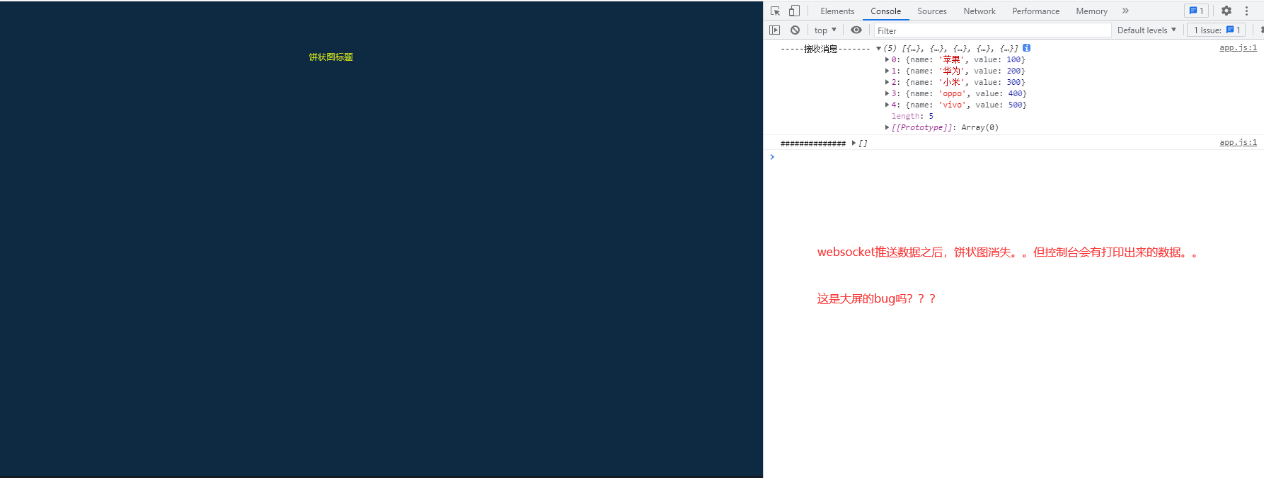 积木大屏，websocket方式有bug？ · Issue #606 · jeecgboot/jimureport · GitHub