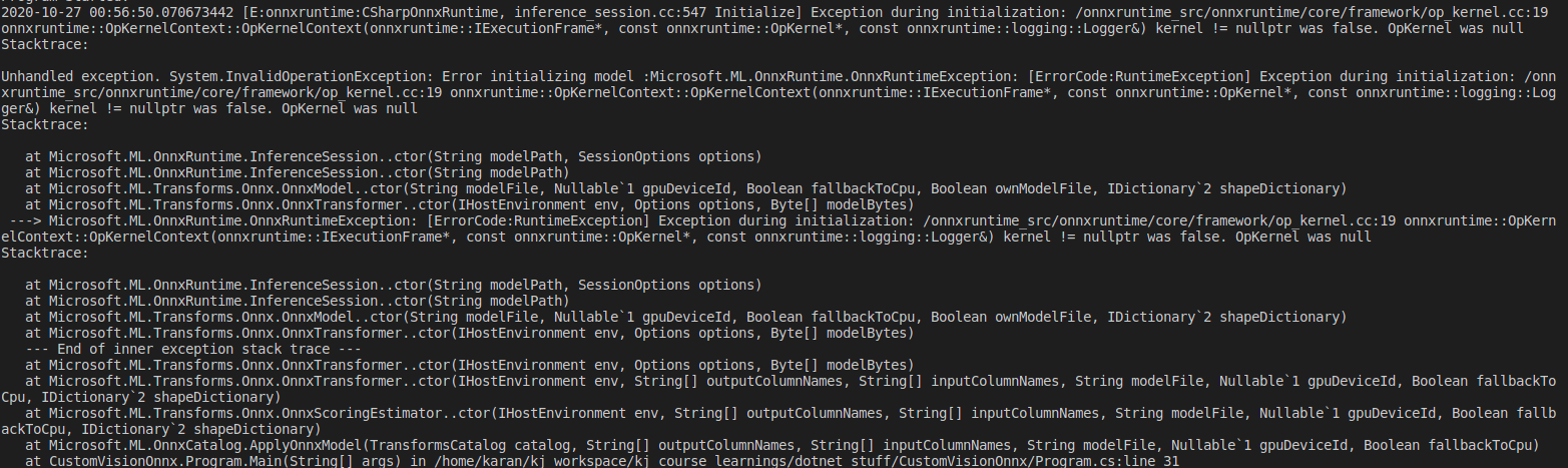 Error while loading yolov4 model · Issue #5458 · dotnet/machinelearning · GitHub