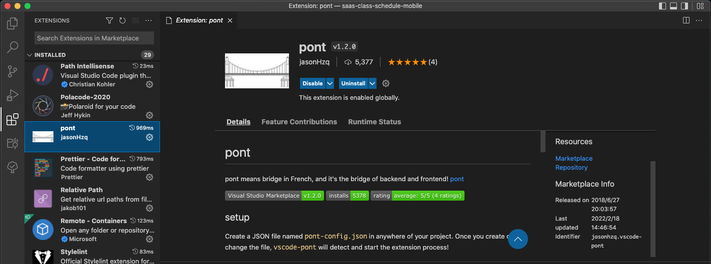 VSCode 侧边栏未显示 Pont 的 icon · Issue #304 · alibaba/pont · GitHub