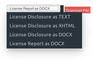 feat(licenseinfo): Generate different variants of DOCX files by maierthomas · Pull Request #726 ...