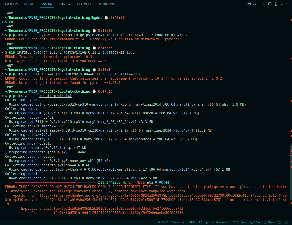 Install Issue · Issue 5748 · Isl Org Open3d · Github