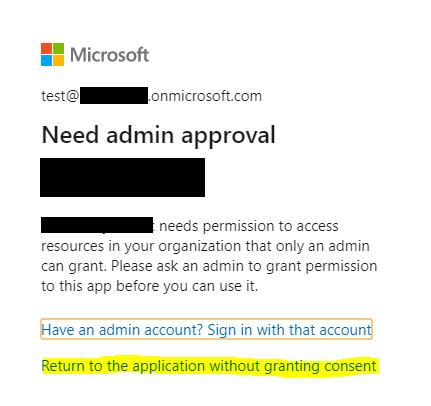 Return to application without granting consent displays Error Message · Issue #6137 · microsoft ...