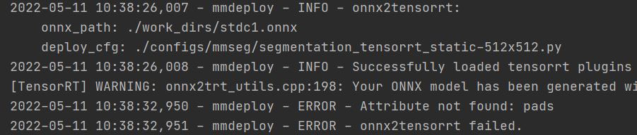 onnx2tensorrt · Issue #461 · open-mmlab/mmdeploy · GitHub