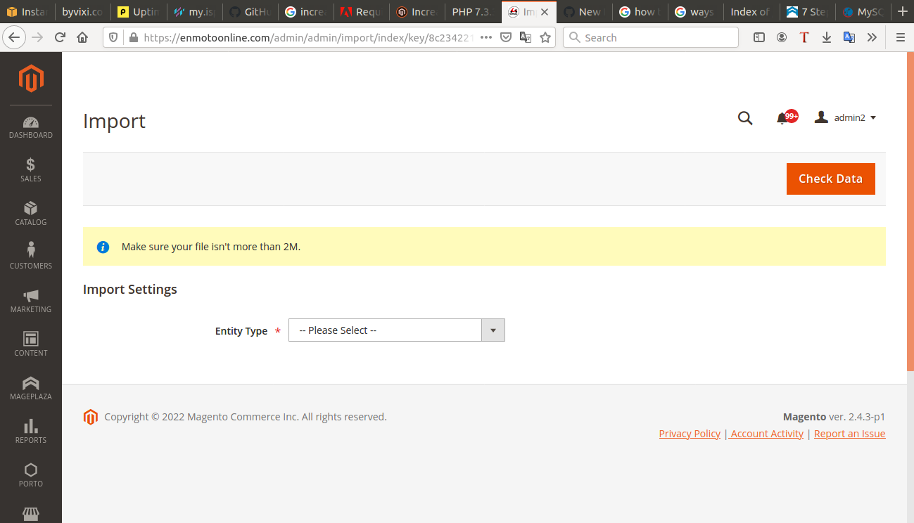 Unable to increase upload_max_size for magento2 · Issue #35081 · magento/magento2 · GitHub