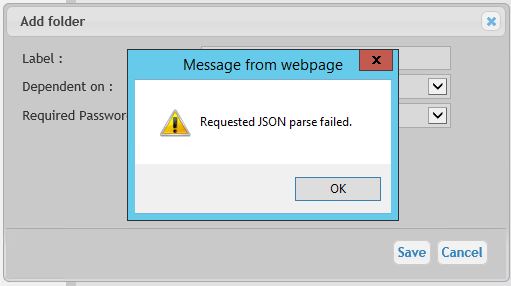 Add Folder Results In Requested Json Parse Failed · Issue 1935 · Nilsteampassnetteampass · Github 