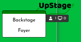 difficult to select from dropdown menu to leave stage · Issue #742 · upstage-org/upstage · GitHub