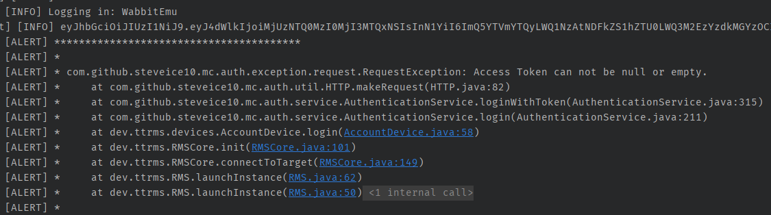 Can't login with access token · Issue #11 · GeyserMC/MCAuthLib · GitHub