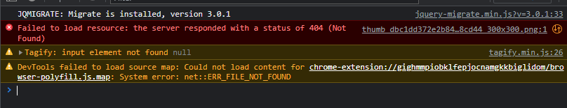 Images Return 404 Errors · Issue 1205 · Projectsendprojectsend · Github 
