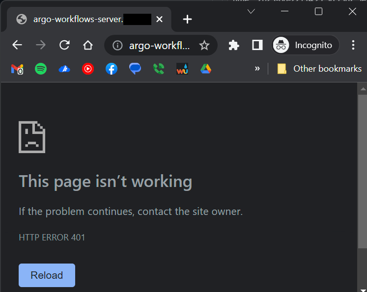 Custom claim with oidc sso "HTTP ERROR 401" · Issue #11256 · argoproj/argo-workflows · GitHub