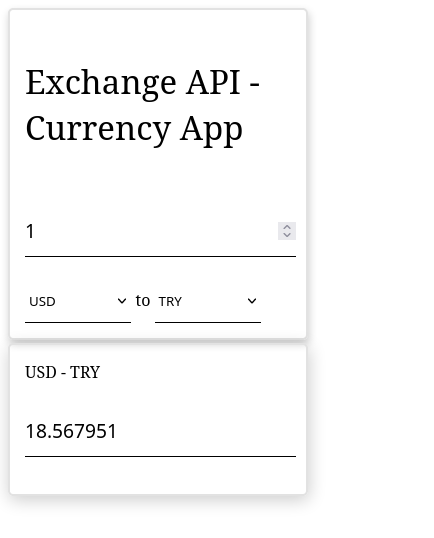 GitHub - ferhatkplnn/currencyConverter: This project is a simple ...