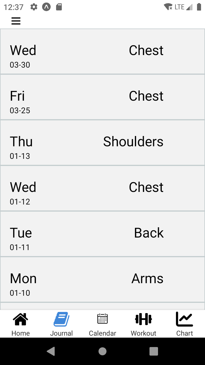 GitHub - Alex-Abrams/spotter: workout statistics and planner journal
