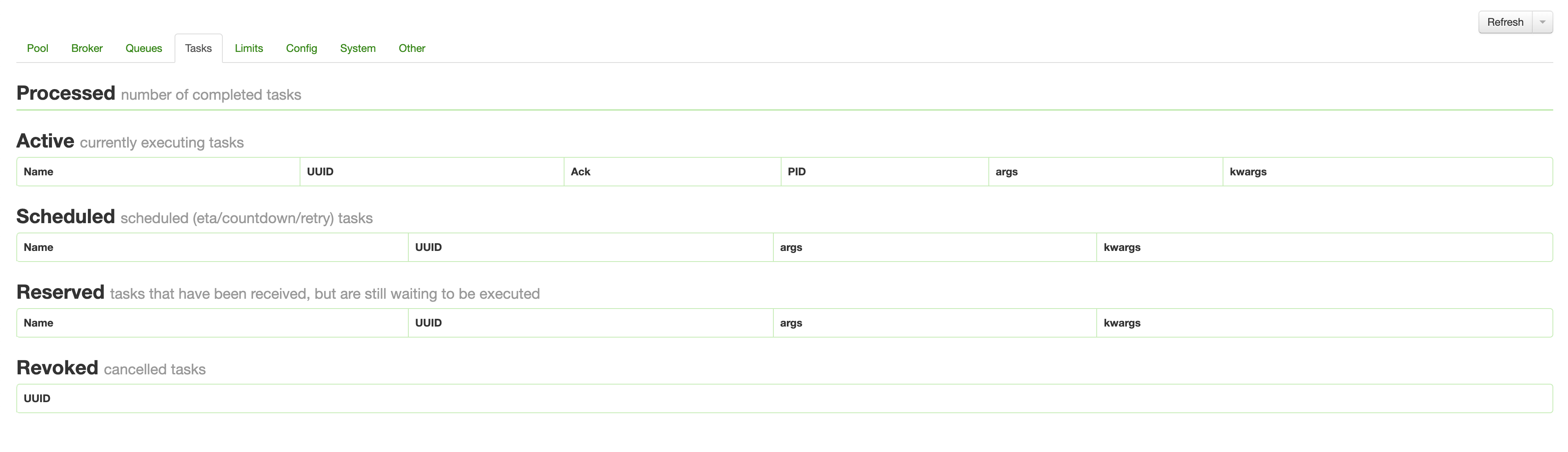 Periodic Tasks Not Appearing In Flower · Issue 1247 · Mher Flower · Github