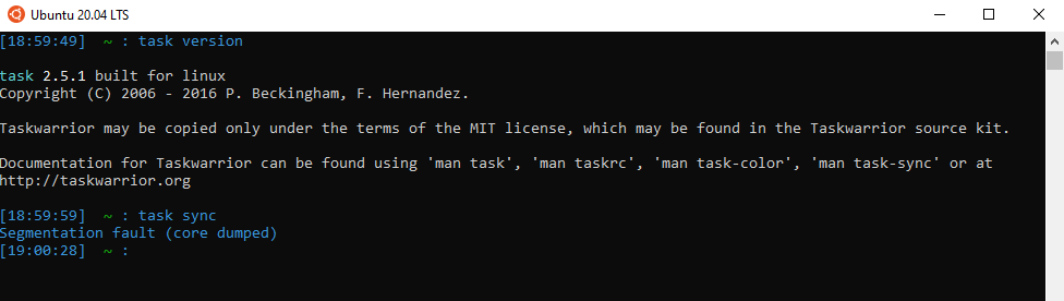 [TW-1470] Task sync init segfault · Issue #1496 · GothenburgBitFactory/taskwarrior · GitHub