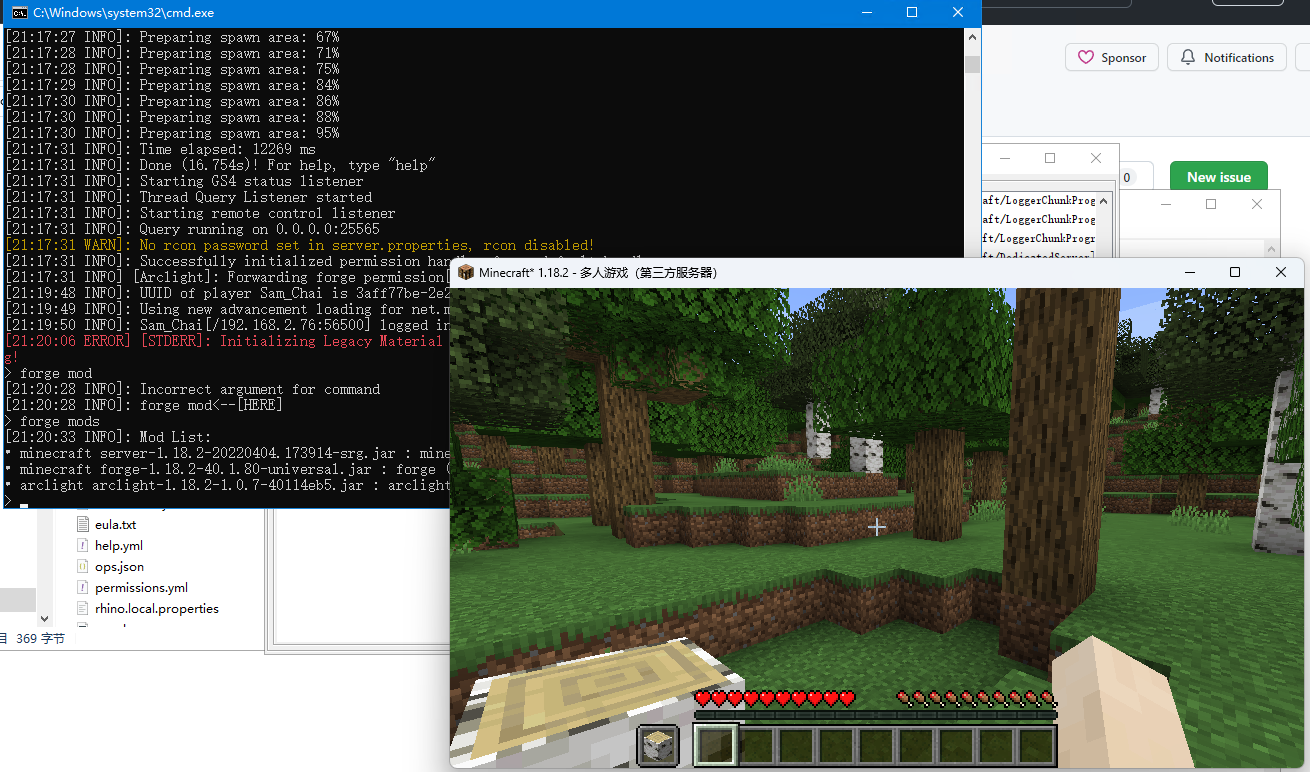 1.18.2切换副手时崩溃 · Issue #873 · IzzelAliz/Arclight · GitHub